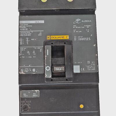 *USED  TESTED* Square D KA36150 3 Pole 150 Amp 600V ILine Ci