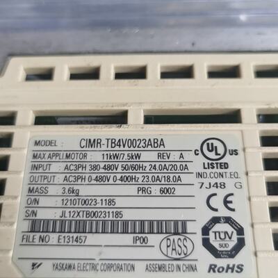 议价安川T1000系列变频器CIMRTB4V0023ABA7适用