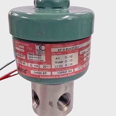 ASCOEFXB262C2023路不锈钢电磁阀14ATEX11550交流电