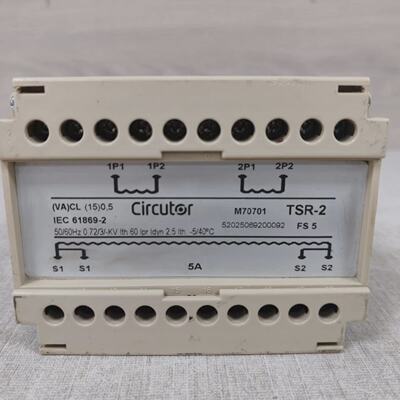 CIRCUTOR TSR2 M70701 CURRENT SUMMING TRANSFORMER