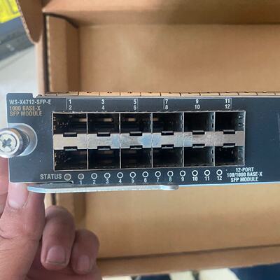 思科CISCOWSX4712SFPE12口SF--议价商品