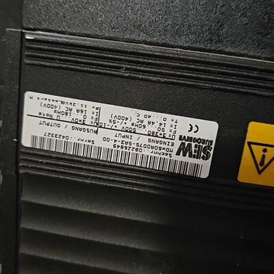 议价Sew Inverter Mdf60a00755A3400 Disassembled In Good Condi