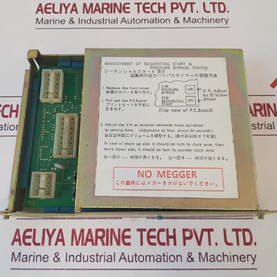 Unit De Contrle Du Minuteur De Drivation De Pression 84A119