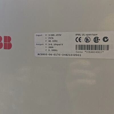溢价-ACS800一04一0170一3E210P901折机一