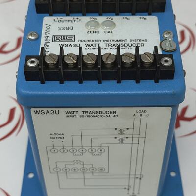 Rochester Instrument Systems WSA3U Watt Transducer 420mA Out