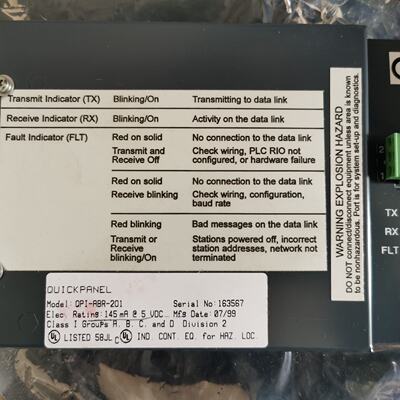 【询价】GE QUICKPANEL触摸屏模块QPI-ABR-201适用