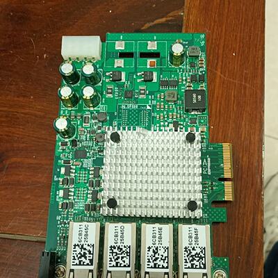 溢价-4口POE视觉采集卡pciex41GQuadP