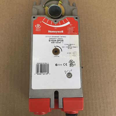 HONEYWELL S1024 DAMPER ACTUATOR MS8110B1007 S10242POS 2