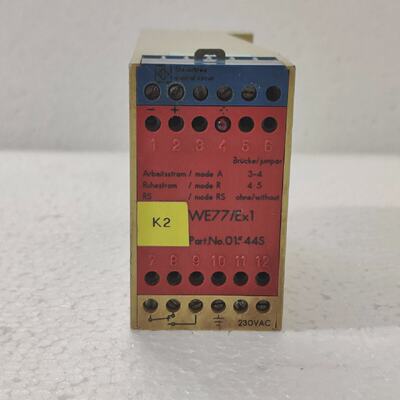PepperlFuchs WE77EX1 Part No. 01544S Switch Amplifier