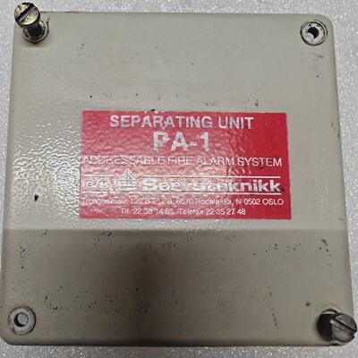 SERVOTEKNIKK SEPARATING UNIT PA1
