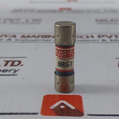 Lote De 6X Fusibles Midget Bussmann BBS1 De 600V AC 10kA