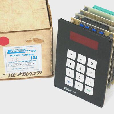 Usato CINCINNATI ELECTROSYSTEMS 61215501A1BN Display Modulo