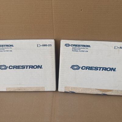 LOT OF 2 PCs Crestron TPS6LFPWT 6500999 BLANK Engravable Fac