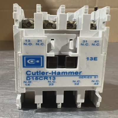 Eaton(Cutler-Hammer)多极继电器D15CR13NosSurplus无盒