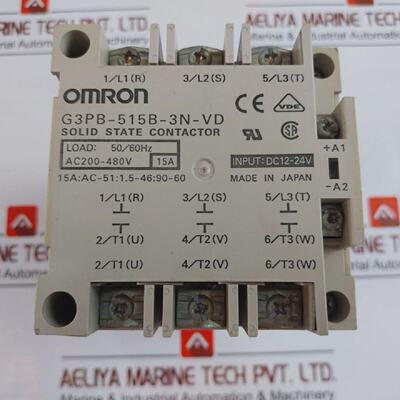 OMRON G3PB515B3NVD Solid State Relay 5060HZ 25107EP