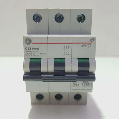 GE EP63ULC32 MINIATURE CIRCUIT BREAKER EP63UL 6000A 277480 V