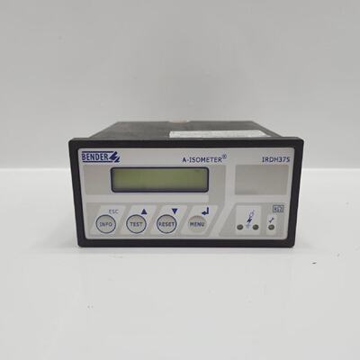 BENDER IRDH375B435 AISOMETER INSULATION MONITORING DEVICE B9