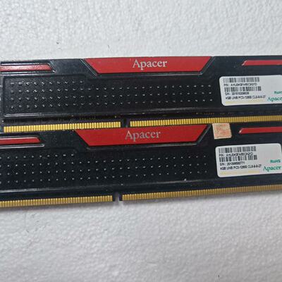【议价】apacer DDR3 1600 全新/二手均有货
