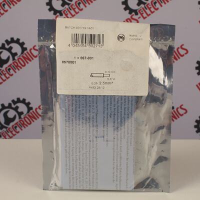 WAGO JUMPFLEX 857801 rel di isolamento  6 mesi di garanzia