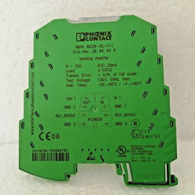 Phoenix Contact Signal Conditioner Isolating Amplifier MINI