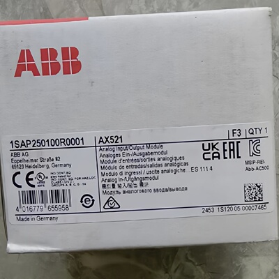 议价AX521;1SAP250100R0001全新现货议价谘询