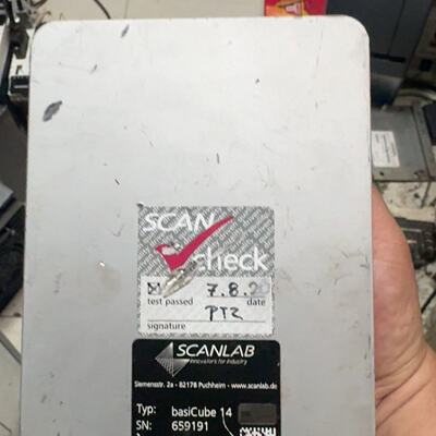 德国SCANLAB振镜basiCube14  光纤激光打标机议价
