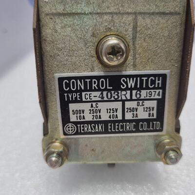 Terasaki CE403R Steuerungsschalter 500250125Vac 102040A 2501