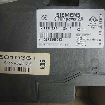 Nuovo Siemens 6EP13321SH12 Alimentatore SITOP 6EP13321SH12