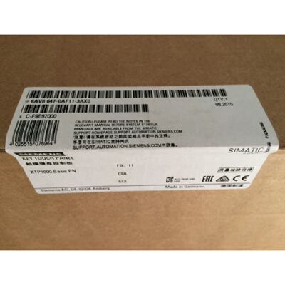 议价6AV6647-0AF11-3AX0西门子KTP1000触控屏幕6AV66470AF113AX0