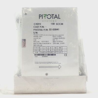 Pivotal Systems 3203041 Mass Flow Controller MFC 150 SCCM CH