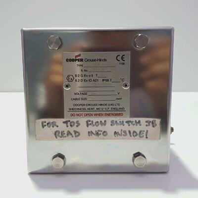 Caja De Terminal De Acero Inoxidable Cooper Crouse Hinds STB