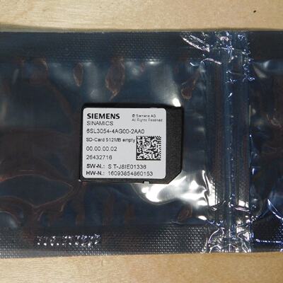 议价-SD卡512MB带有扩展的定位功能授权6SL30544AG002AA0ZE01