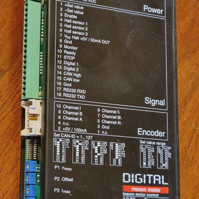 MAXON motor control  DIGITAL 4QEC   DES 505  205679