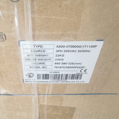 全新变频调速器，型号A800-4T0900G/AT1100P—议价