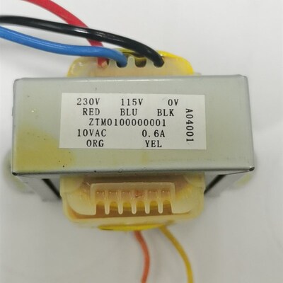 定做变压器 电源变压器 ZTM0100000002  0V115V230V转10V/0.6A