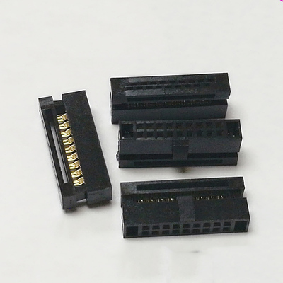 牛角插头 IDC压线头 1.27mm间距 FC-6P8P10P12P20P40P 压排线接头