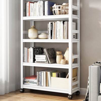 铁艺书架置物子落多层家NJA地用简易书柜客厅收纳铁架钢架制书架