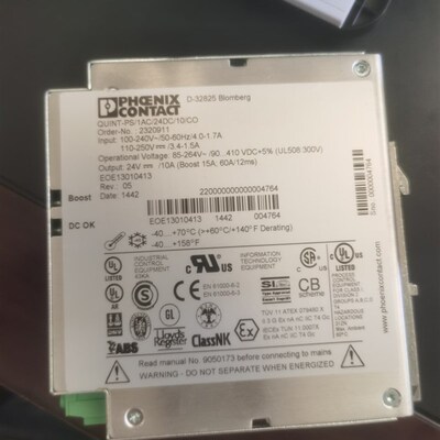 QUINT-PS/1AC/24DC/10/CO菲尼克斯原装电源
