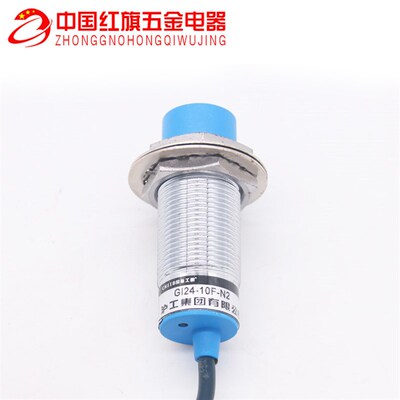 中国沪工集团自动化 G124-10F一N2 常闭 M24接近开关24V传感器A级