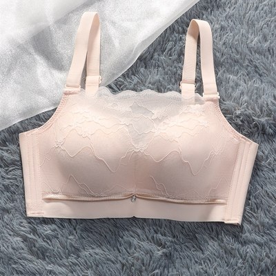 为小胸女性准备的美背贴身内衣,托举和增厚6厘米,大号,防漏胸罩,