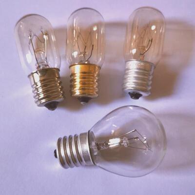 e17螺口灯泡日式美规台灯吊灯 电梯灯泡 e16 e17 e12灯泡110v120v