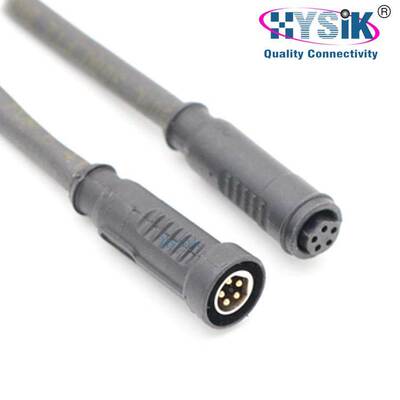 INTERROLL英特诺电机滚动延长线 5芯 防水快速对插式公转母插头