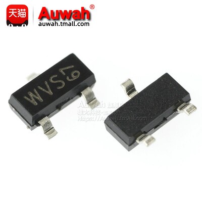 SOT-23贴片MOS场效应管 BSS84 BSS84AK 50V 0.13A 0.18A 原装