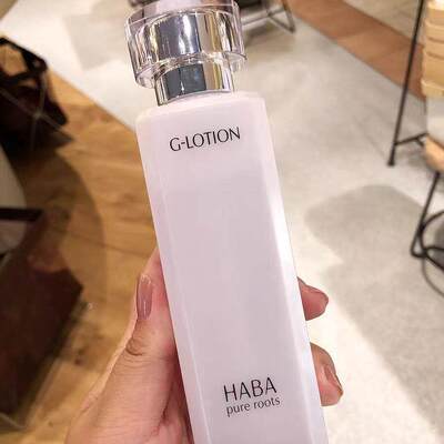日本HABA润泽柔肤水爽肤水补水保湿清爽化妆水 habag露 180ML