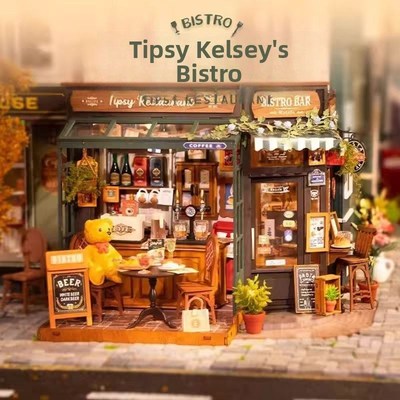 Rolife若来梦玉花屋DIY手工小屋小房子迷你模型迷你小房子积木礼