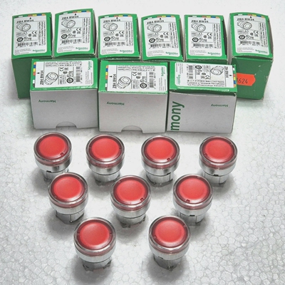 SchneiderElectricZB4BW34Pushbutton(LotOf9pcs)