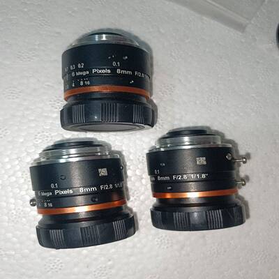 询价6megapixels8mm镜头F/2.81/1.