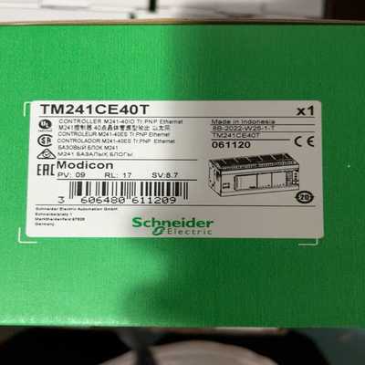 TM241CE40T施耐德M241可编程控制器，40点输入