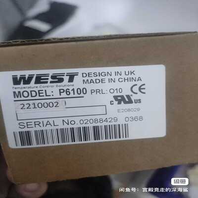 全新WEST温控器P6100，型号：2210002，工程剩余--议价商品