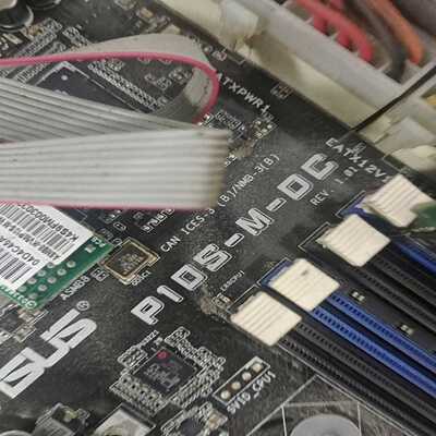 （议价）P10S-M-DC工作站主板，搭配i3-7100CPU